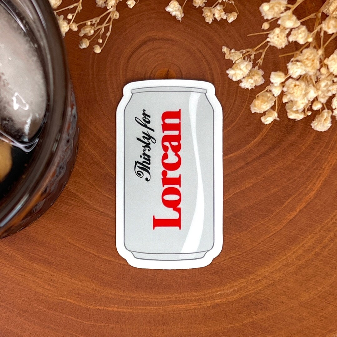 Lorcan Soda Vinyl Sticker/ Throne of Glass / TOG/ Lorcan Salvaterre ...