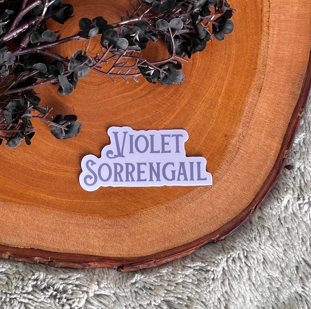 Fourth Wing Violet Sorrengail Vinyl Sticker/ Fourth Wing Sticker ...