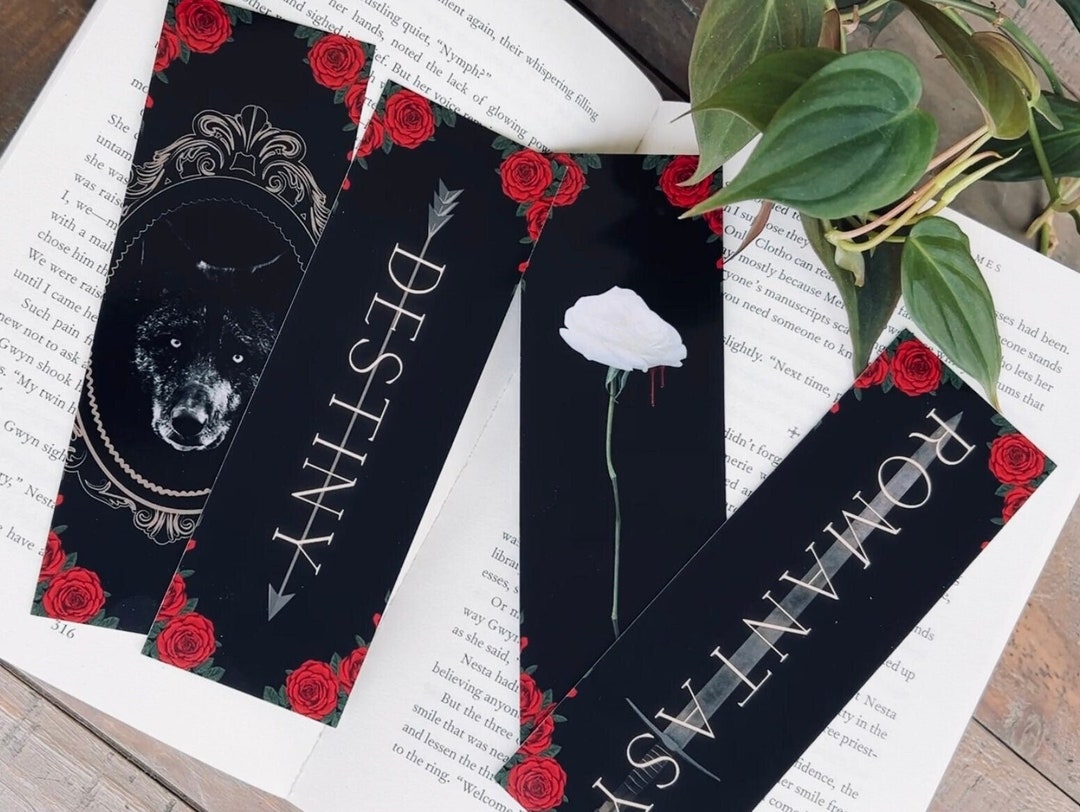 Fantasy Bookmark Set/ Dark Fantasy Bookmarks/ Bookish - Etsy