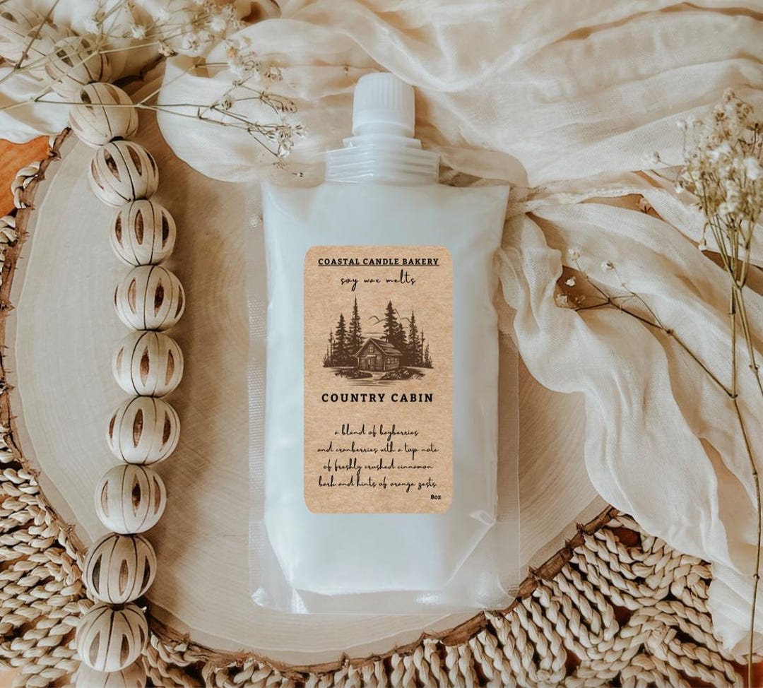 COUNTRY CABIN Squeezable Wax Melt | Bakery Scented Wax | Wickless ...