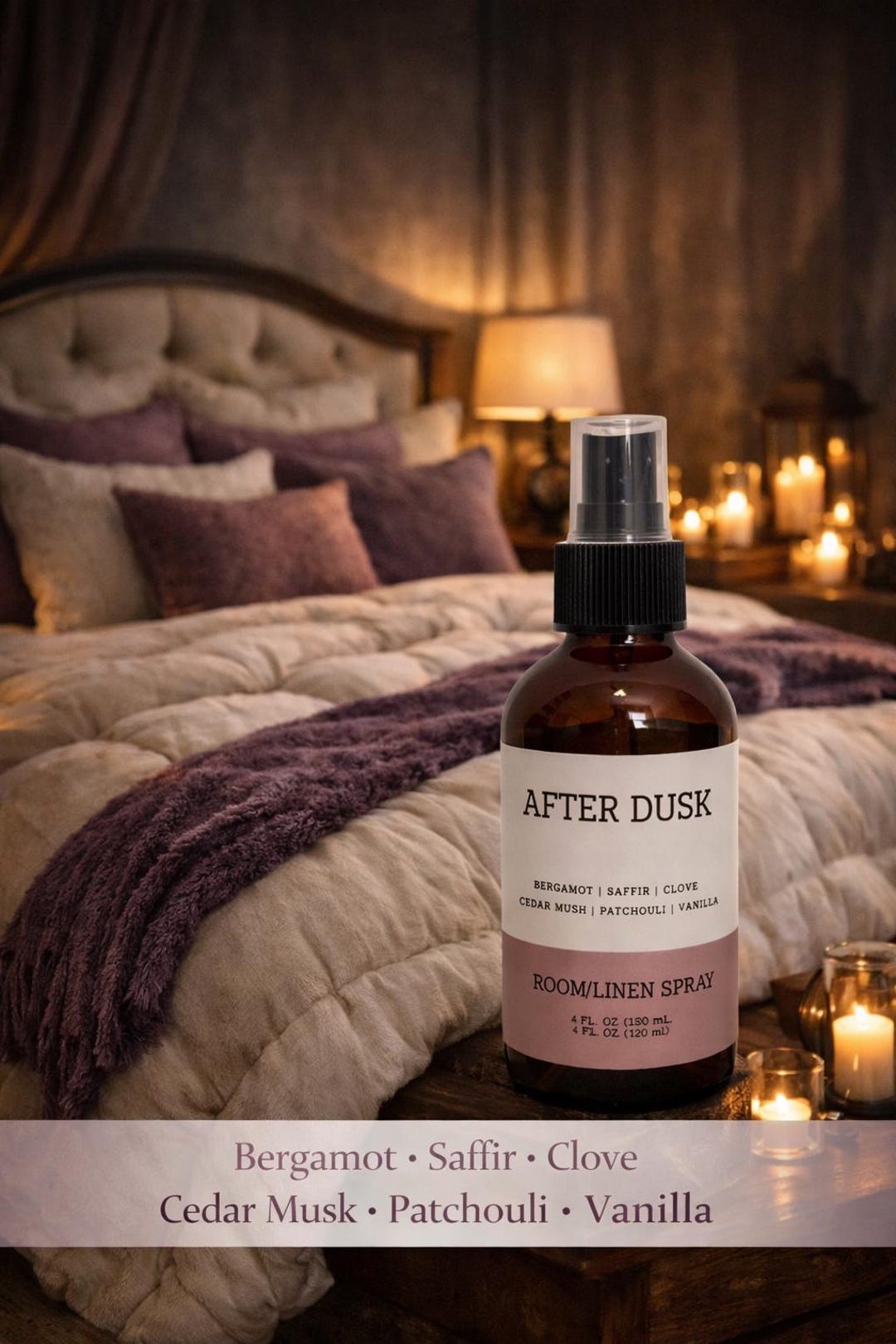 AFTER DUSK Linen Spray - 4 Fl Oz - Etsy