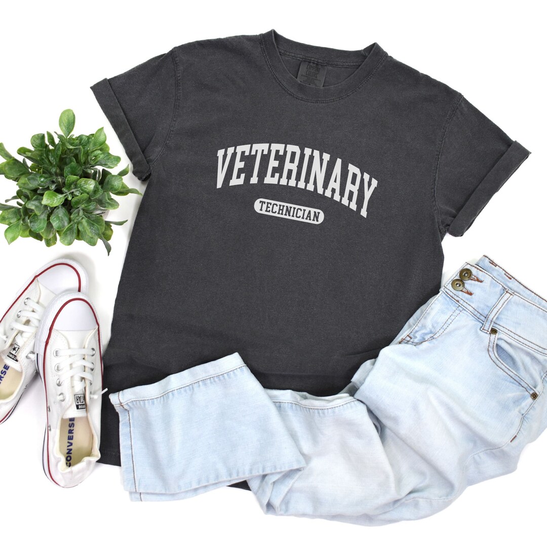 Veterinary Technician Shirt Comfort Colors, Vet Tech Week, Vet Tech ...