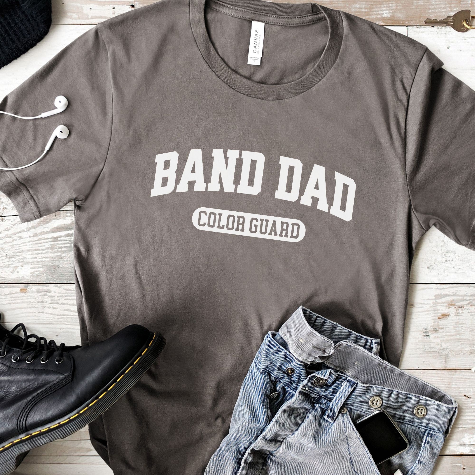 Color Guard Dad Tshirt, Color Guard Dad Shirt Gift, Band Dad Tshirt ...