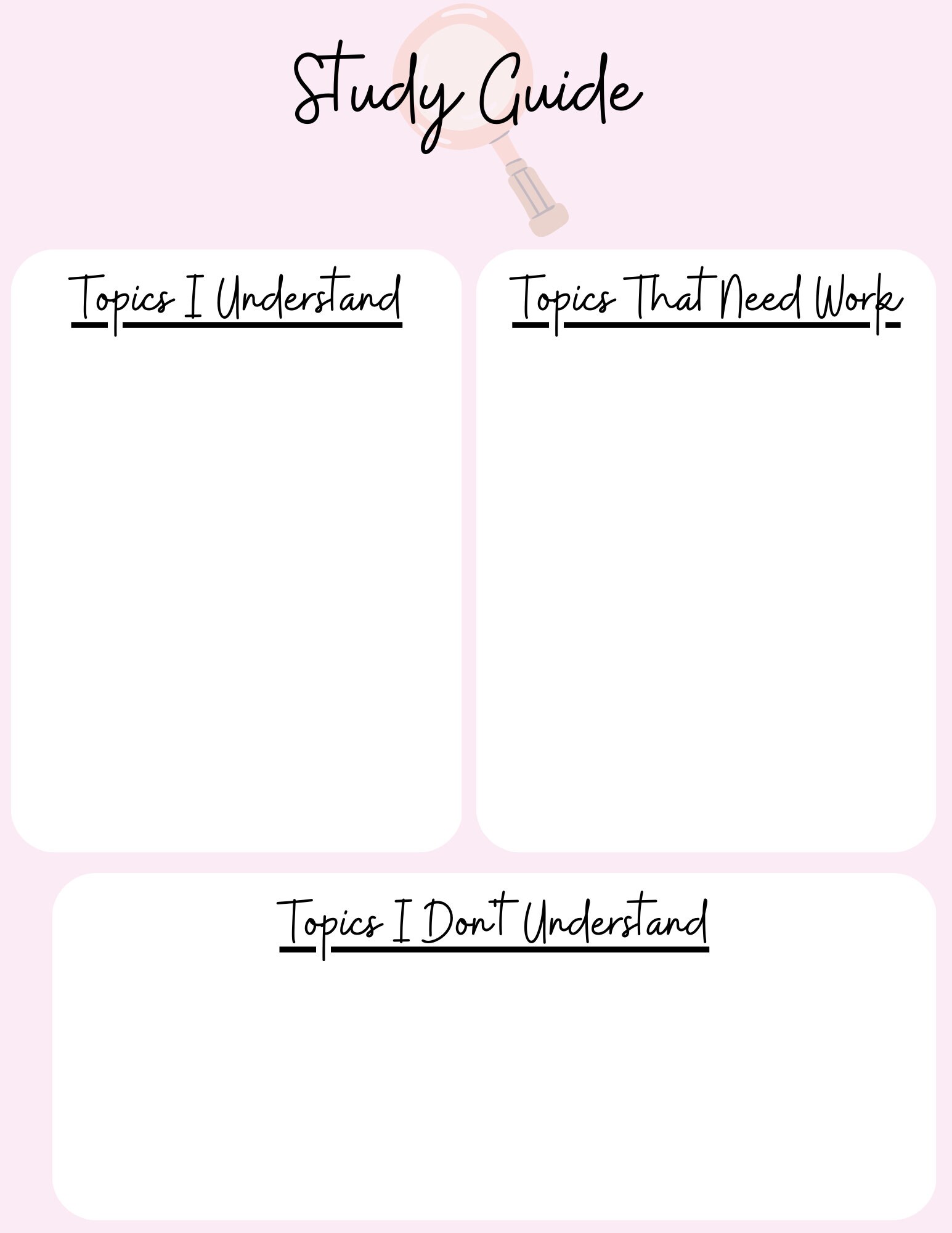 2023 Student Planner - Digital Download - Class Schedule - Study Guide ...