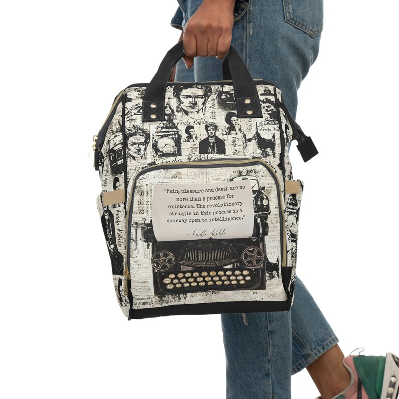 Frida Kahlo Multifunctional Backpack - Etsy