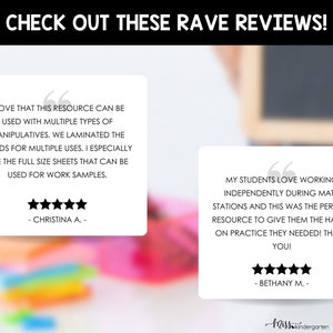 Math Centers Addition and Subtraction Kindergarten Task Cards Within 10 ...