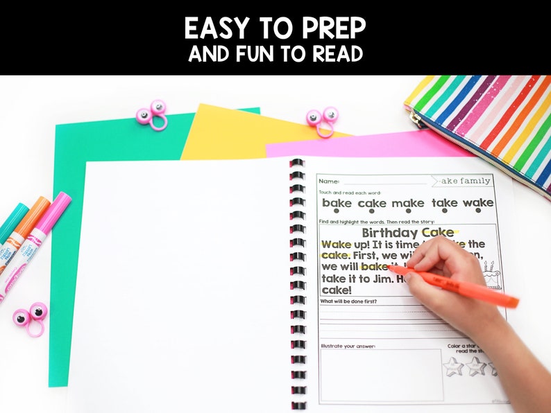 Long Vowel Decodable Reading Passages Magic E Words Fluency Passages - Etsy