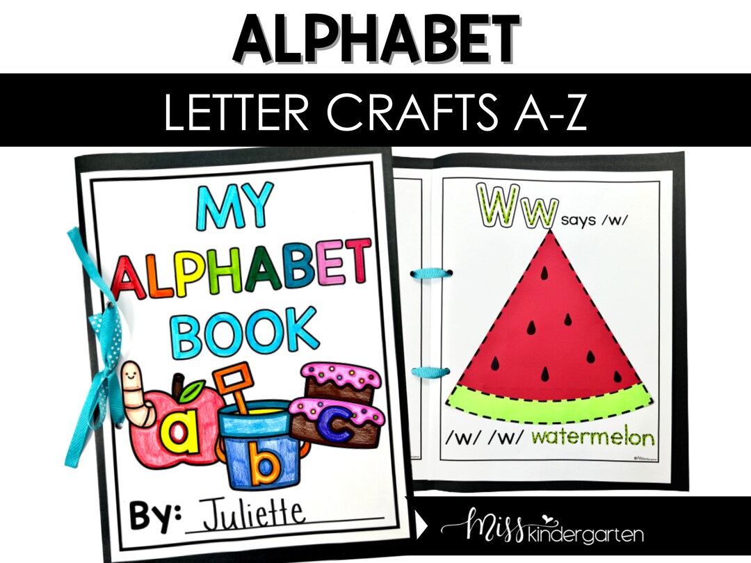 Printable Alphabet Letter Crafts A-Z - Etsy
