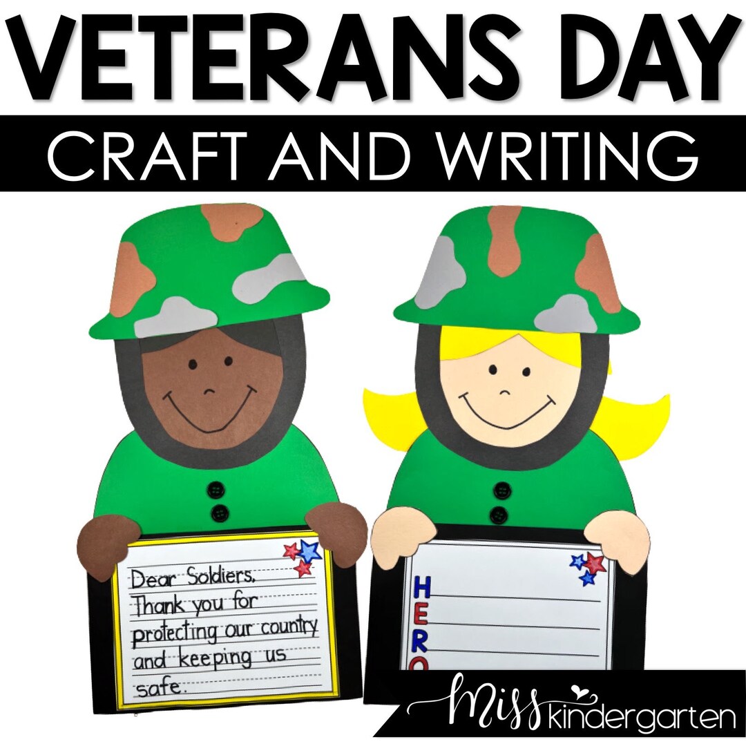 Printable Veterans Day Craft - Etsy