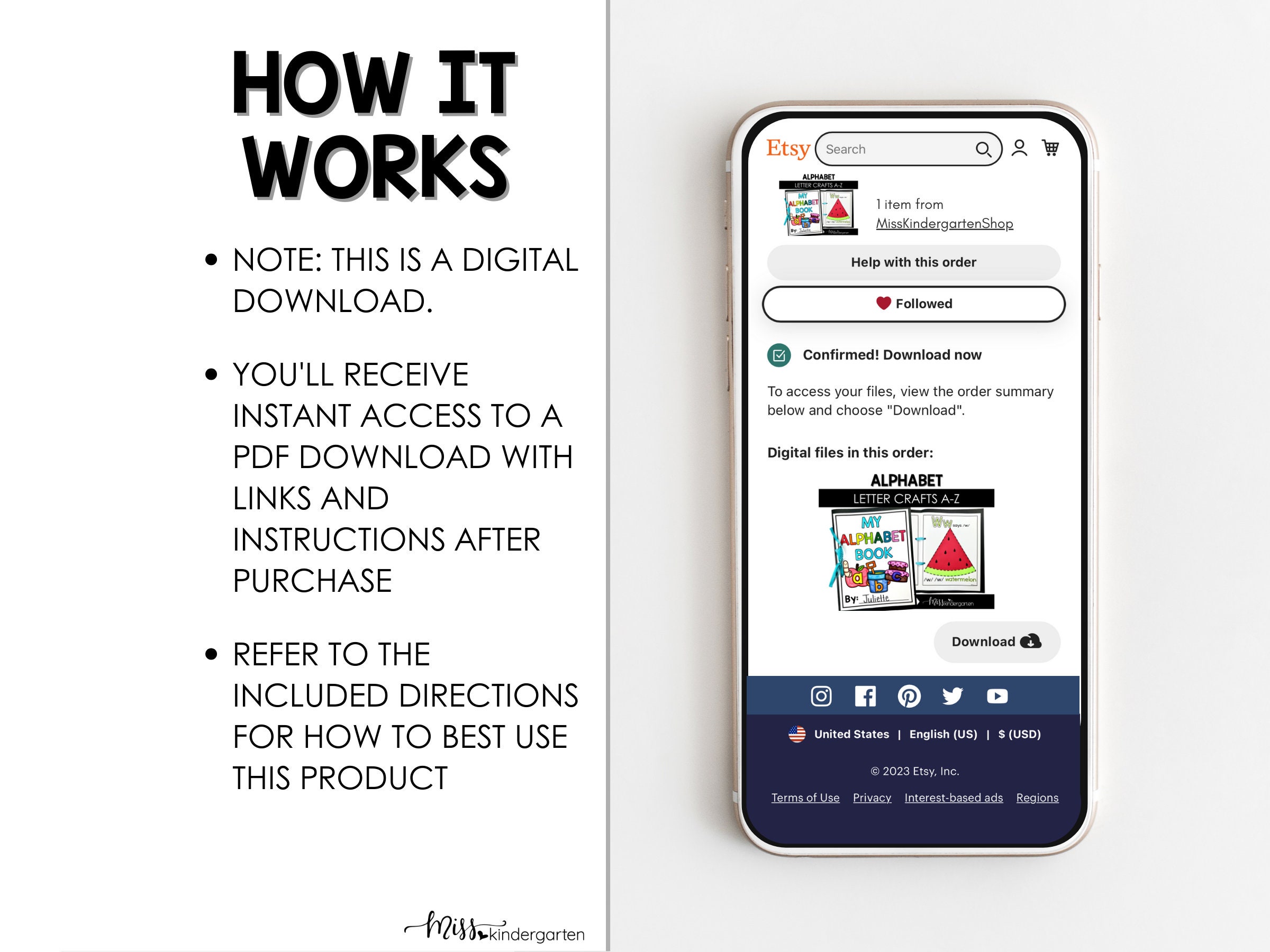 Printable Alphabet Letter Crafts A-Z - Etsy