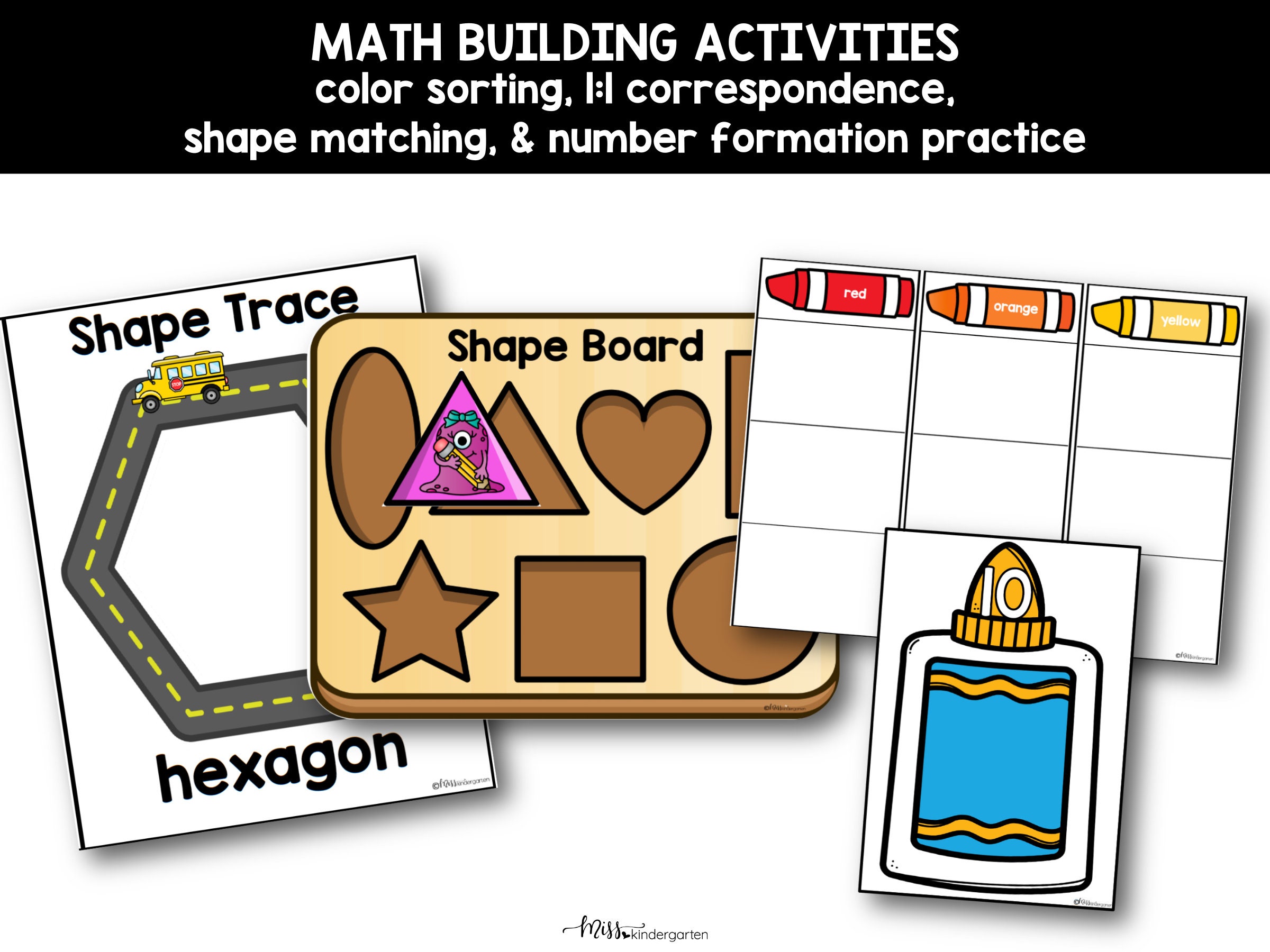 Printable Preschool Morning Tubs | Preschool Hands on Activities | Prek ...