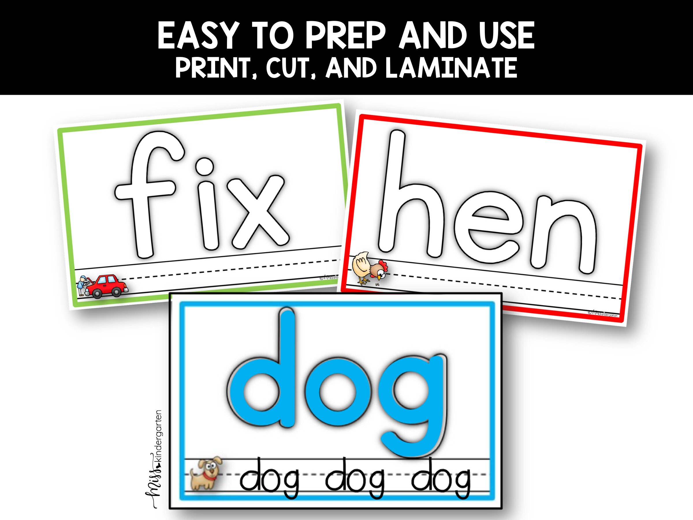 Printable Fine Motor CVC Words Playdough Mats Short Vowel Words - Etsy