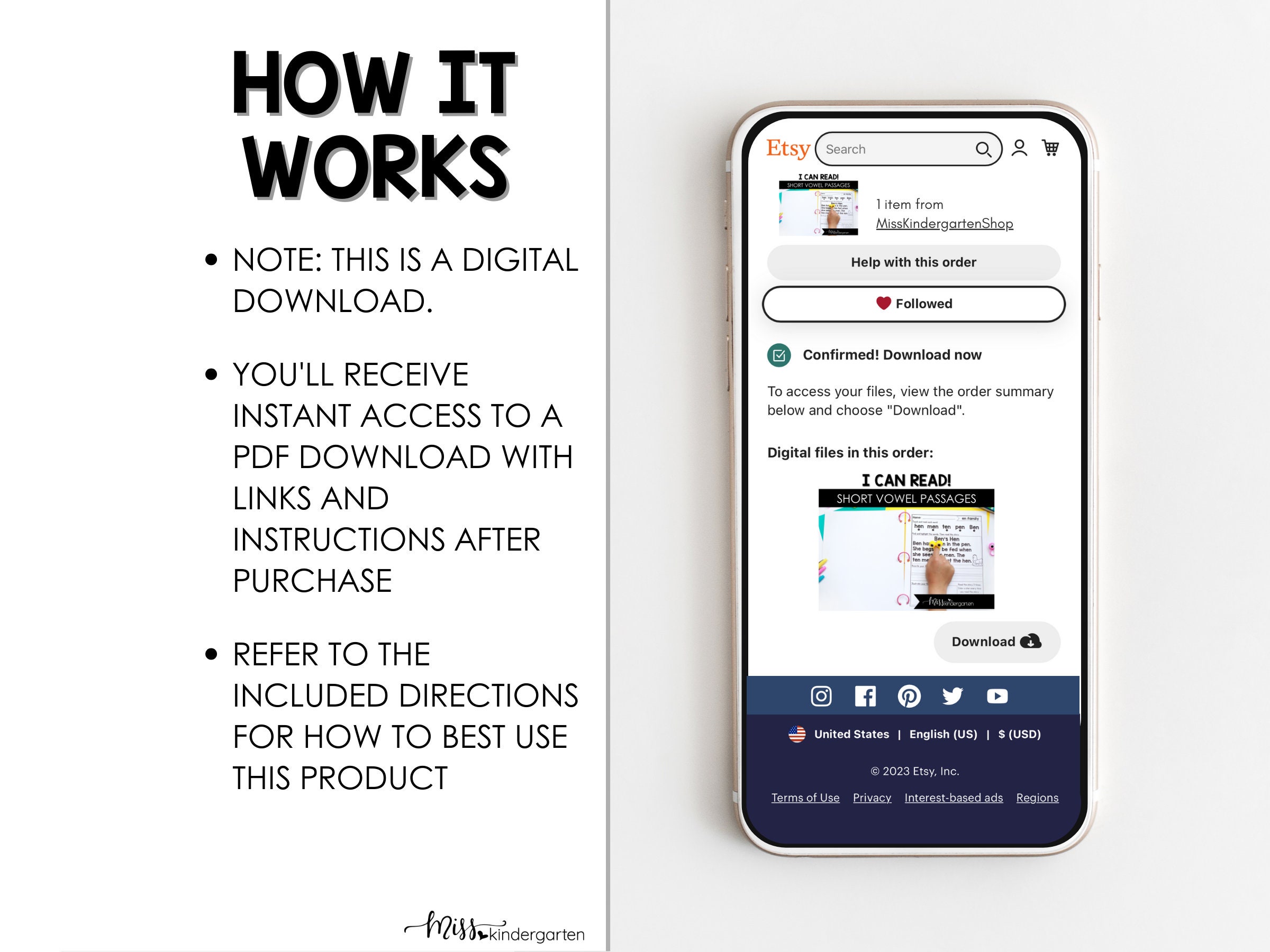 CVC Words Decodable Readers Kindergarten Word Family Fluency Reading ...