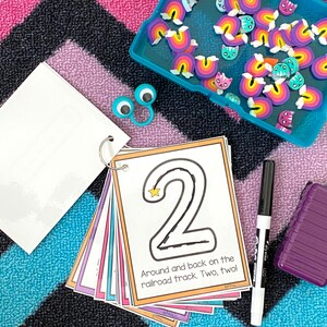 Kindergarten Math Number Sense Printable Activities Number Poems ...