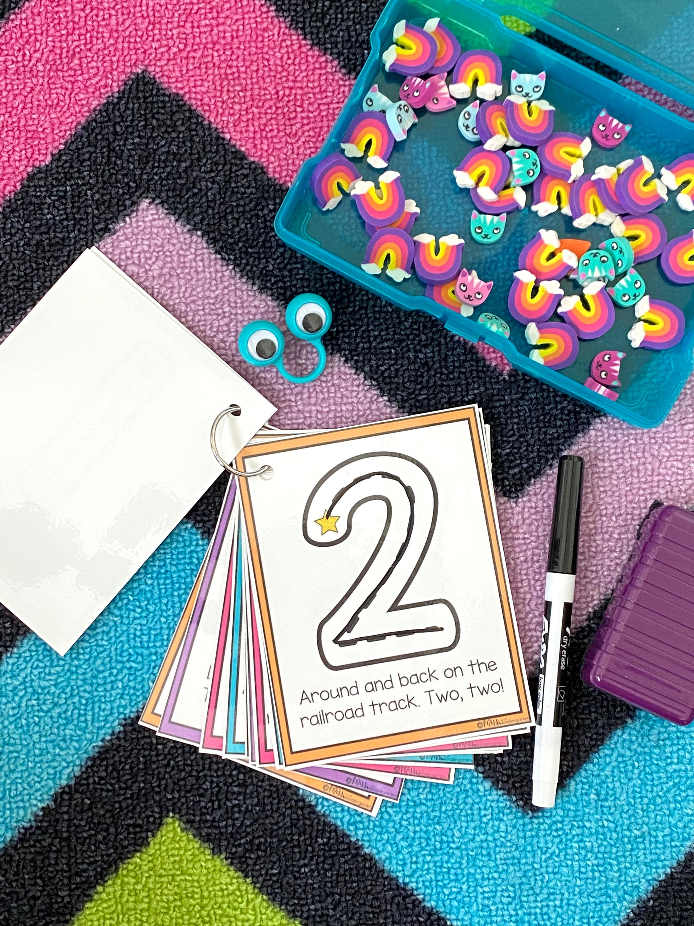 Kindergarten Math Number Sense Printable Activities Number Poems ...