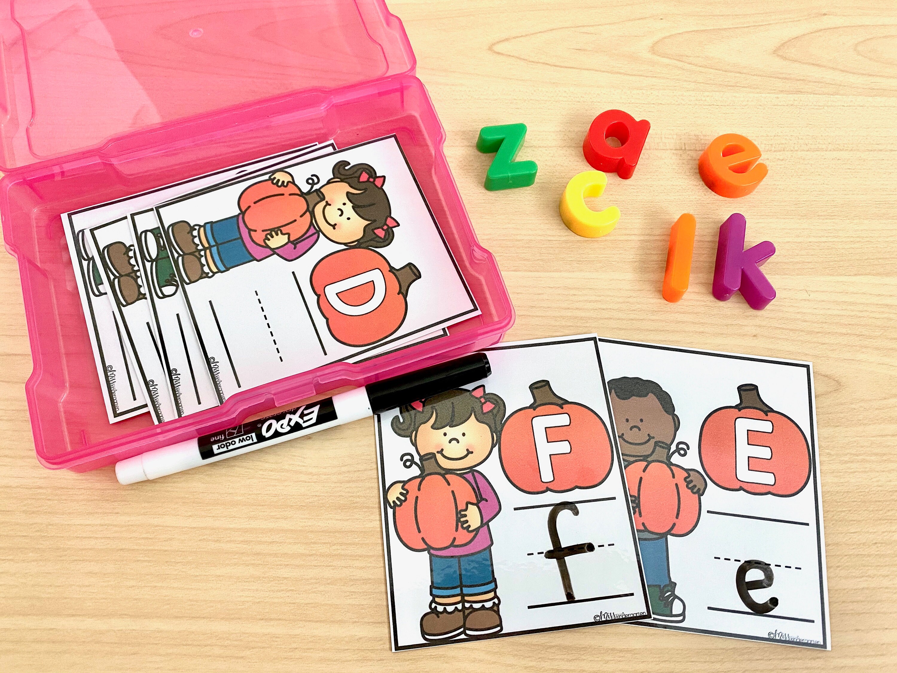 Printable October Low Prep Centers Kindergarten Activity - Etsy