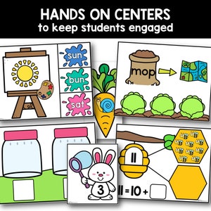 Printable Kindergarten Activities May Kindergarten Centers Easy to Prep ...