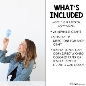 Printable Alphabet Letter Crafts A-Z - Etsy