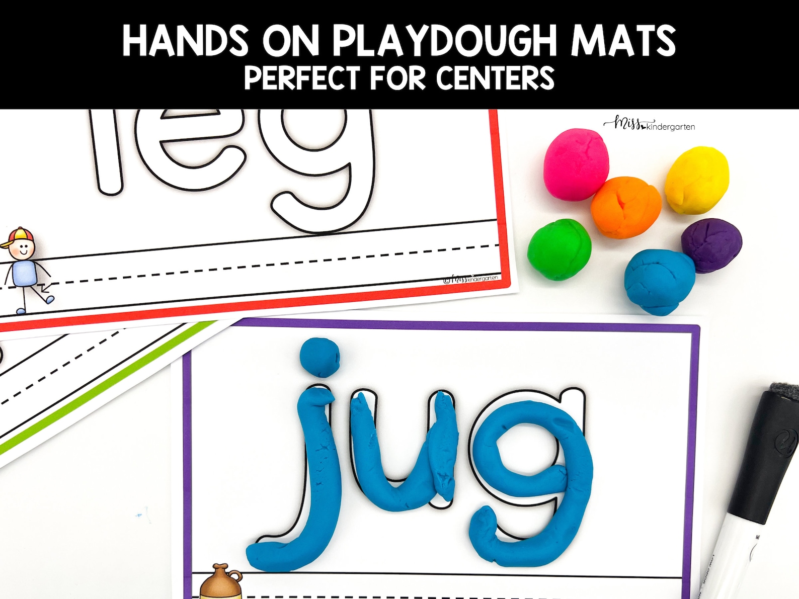 Printable Fine Motor CVC Words Playdough Mats Short Vowel Words - Etsy