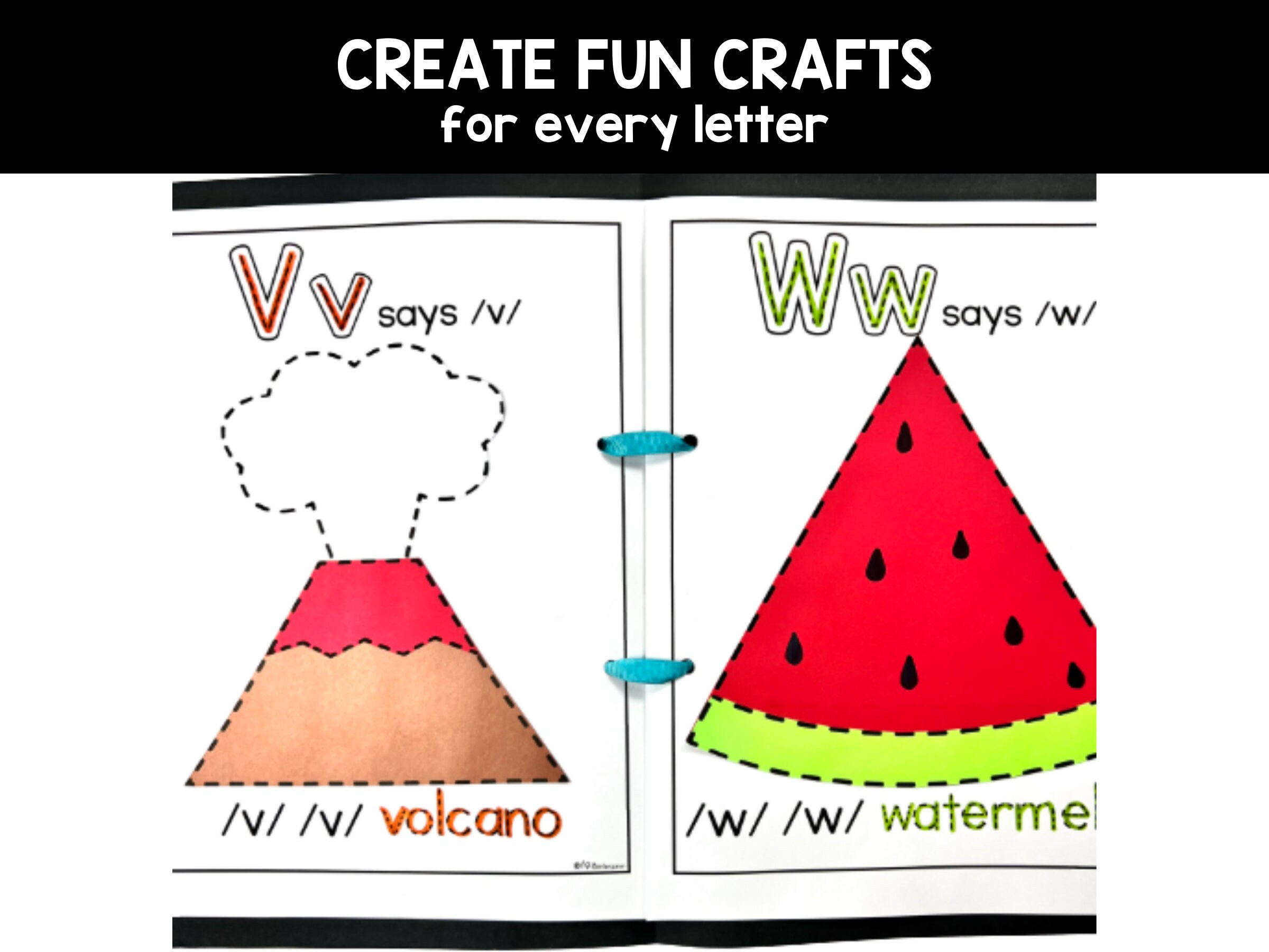 Printable Alphabet Letter Crafts A-Z - Etsy