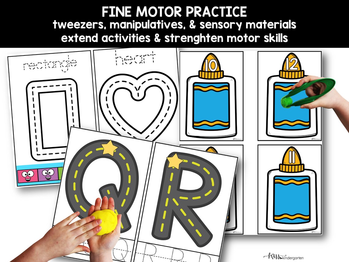 Printable Preschool Morning Tubs Preschool Hands on Activities Prek ...