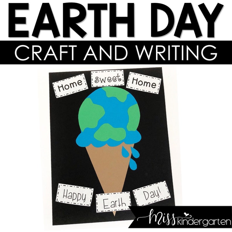 Printable Earth Day Craft Activity - Etsy