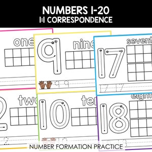 Printable Fine Motor Numbers Playdough Mats - Etsy