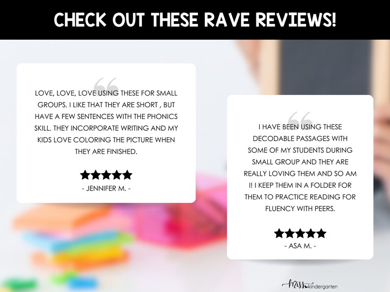 Blends Decodable Passages Short Vowel Blends & Digraphs Reading Fluency ...