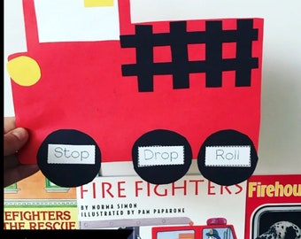 Fire Safety Unit Study Learning About Firefighters Safety - Etsy