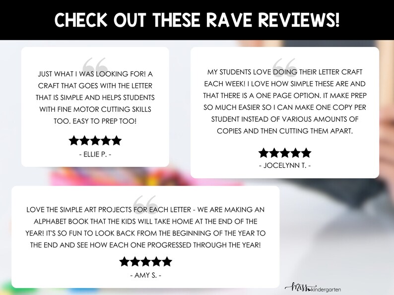 Printable Alphabet Letter Crafts A-Z - Etsy