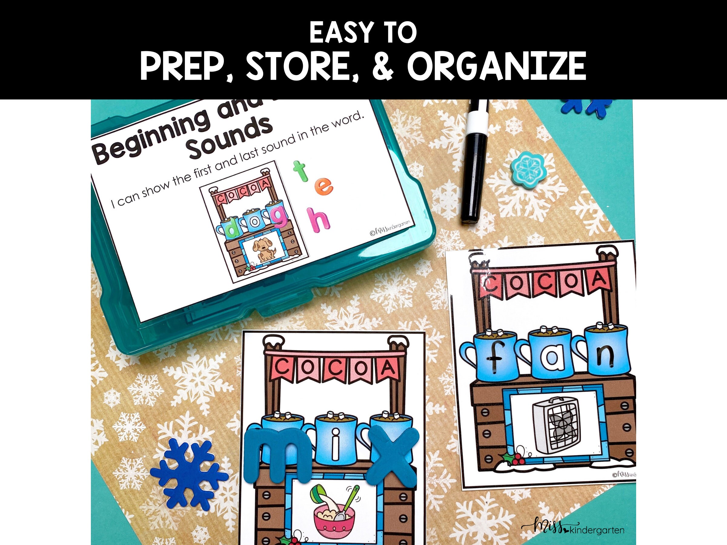 Printable January Low Prep Centers | Kindergarten Activity Centers - Etsy