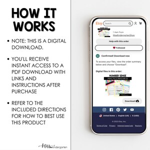 Kindergarten Math Number Sense Printable Activities Writing Numbers 1 ...