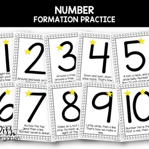 Kindergarten Math Number Sense Printable Activities | Number Poems ...