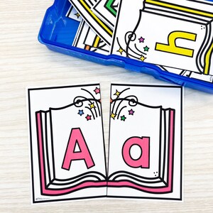 Alphabet Activities Kindergarten Centers Alphabet Task Cards - Etsy