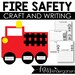 Printable Fire Truck Craft | Fire Safety Week - Etsy