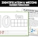 Printable Fine Motor Numbers Playdough Mats - Etsy