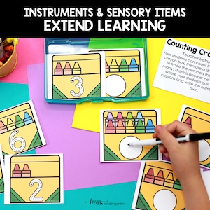 Printable Back to School Kindergarten Centers Low Prep Center ...