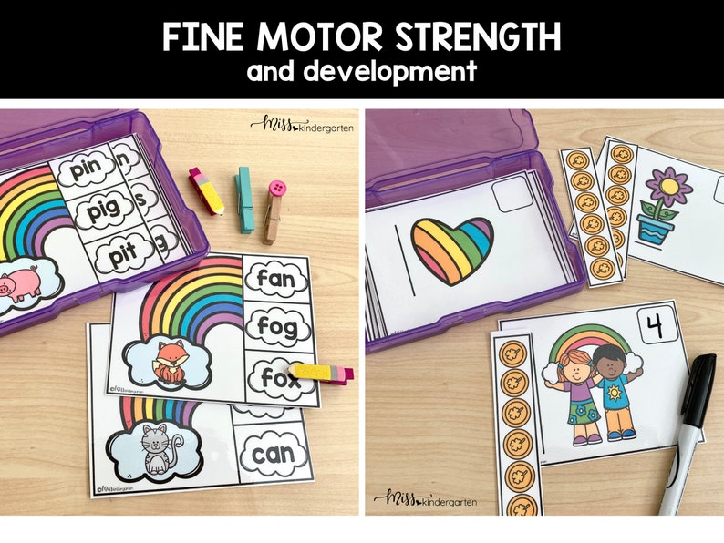 Printable March Low Prep Centers | Kindergarten Activity Centers - Etsy