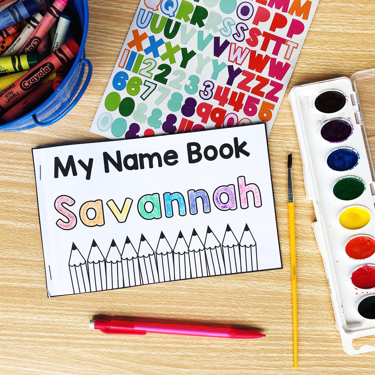 Name Writing Practice Activities for Kindergarten Editable Name Tracing ...