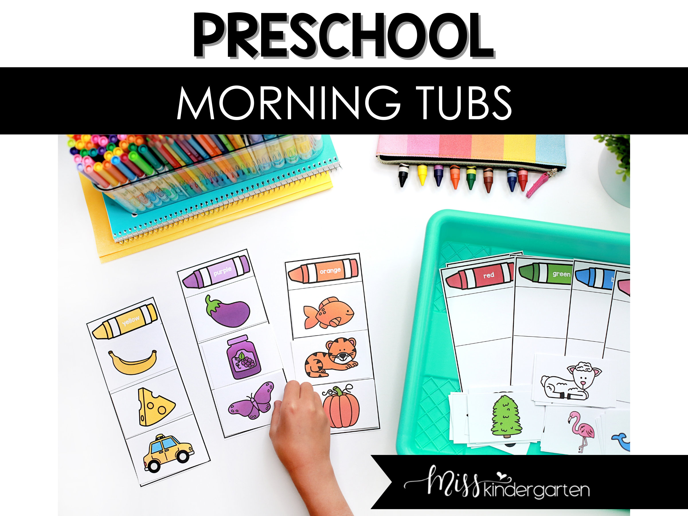 Printable Preschool Morning Tubs | Preschool Hands on Activities | Prek ...