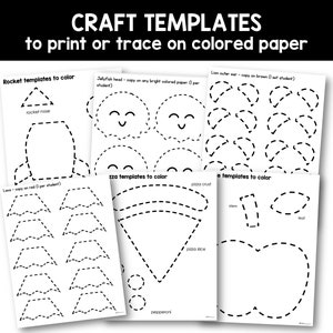 Printable Alphabet Letter Crafts A-Z - Etsy