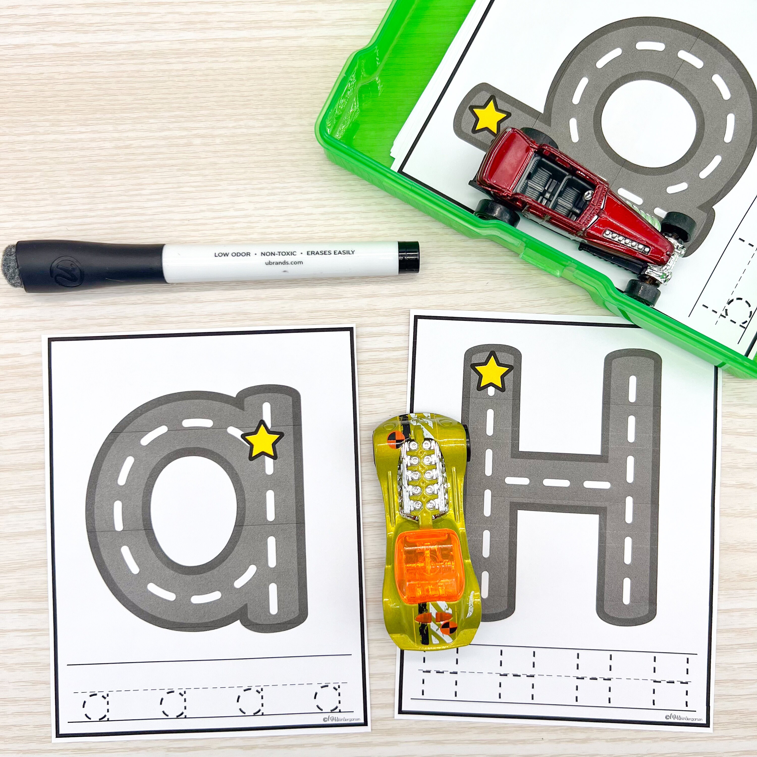 Alphabet Activities Kindergarten Centers Alphabet Task Cards - Etsy