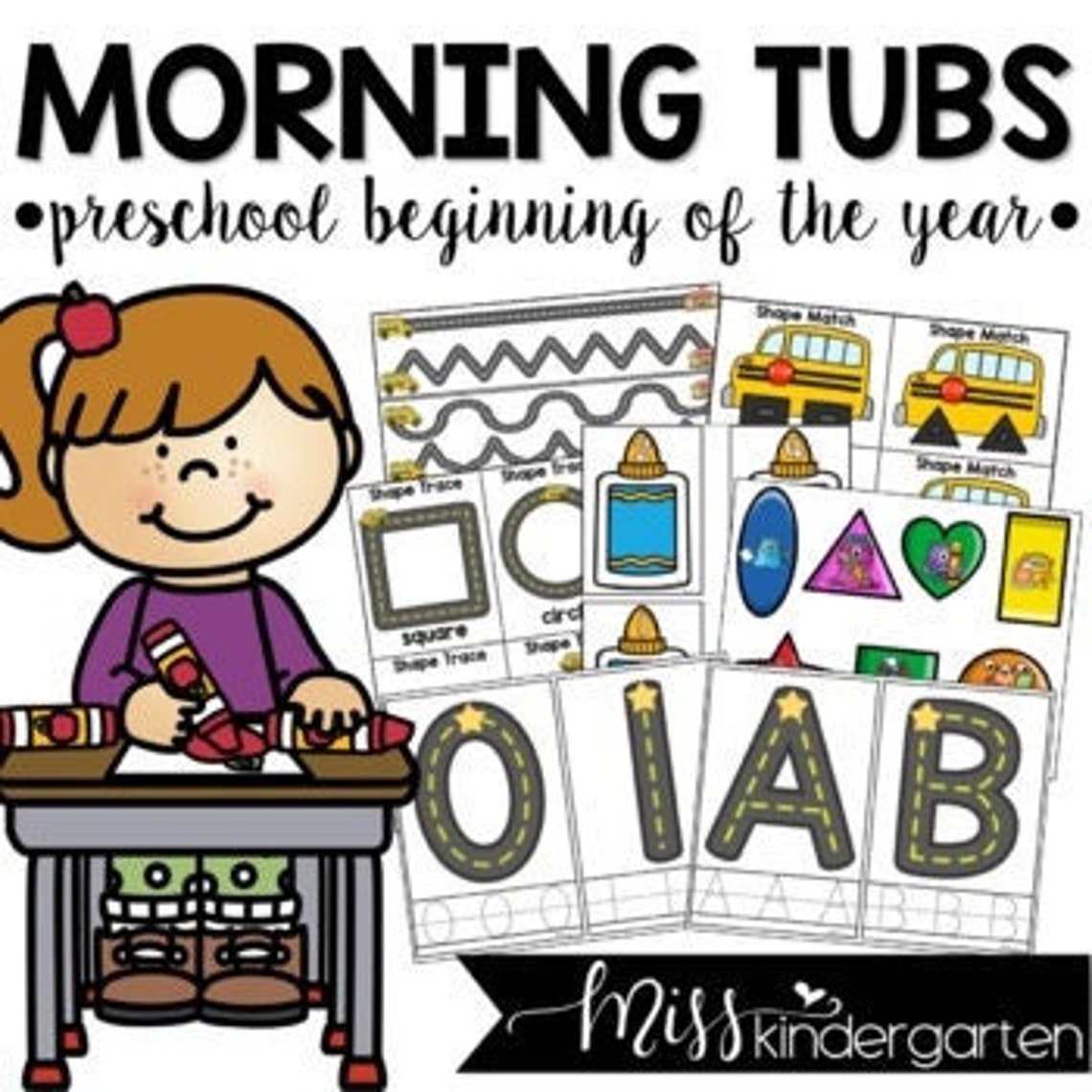 Printable Preschool Morning Tubs Beginning of Year - Etsy