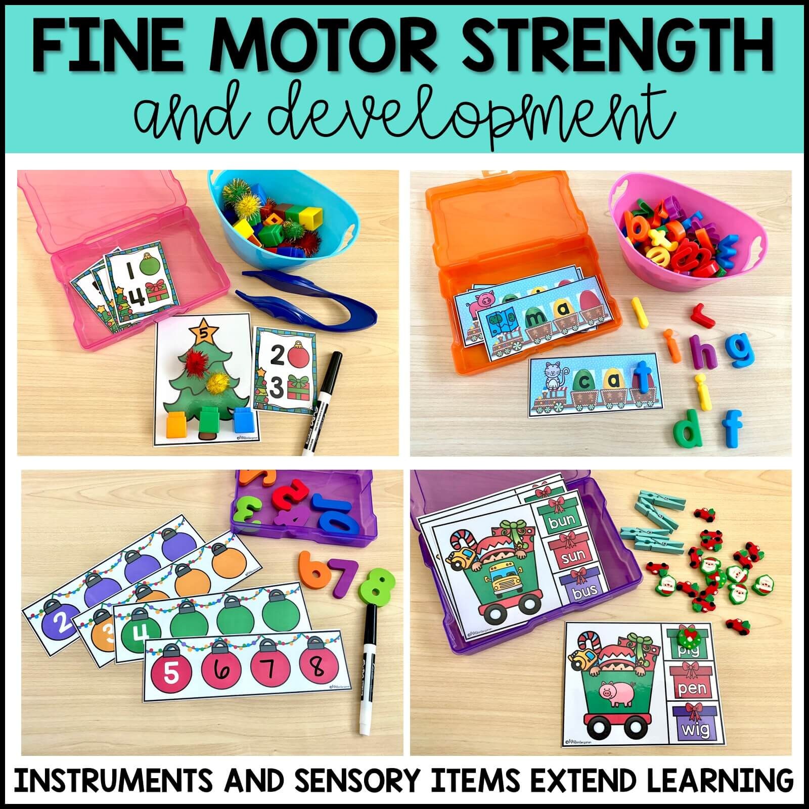 Printable December Low Prep Centers Kindergarten Activity Centers - Etsy