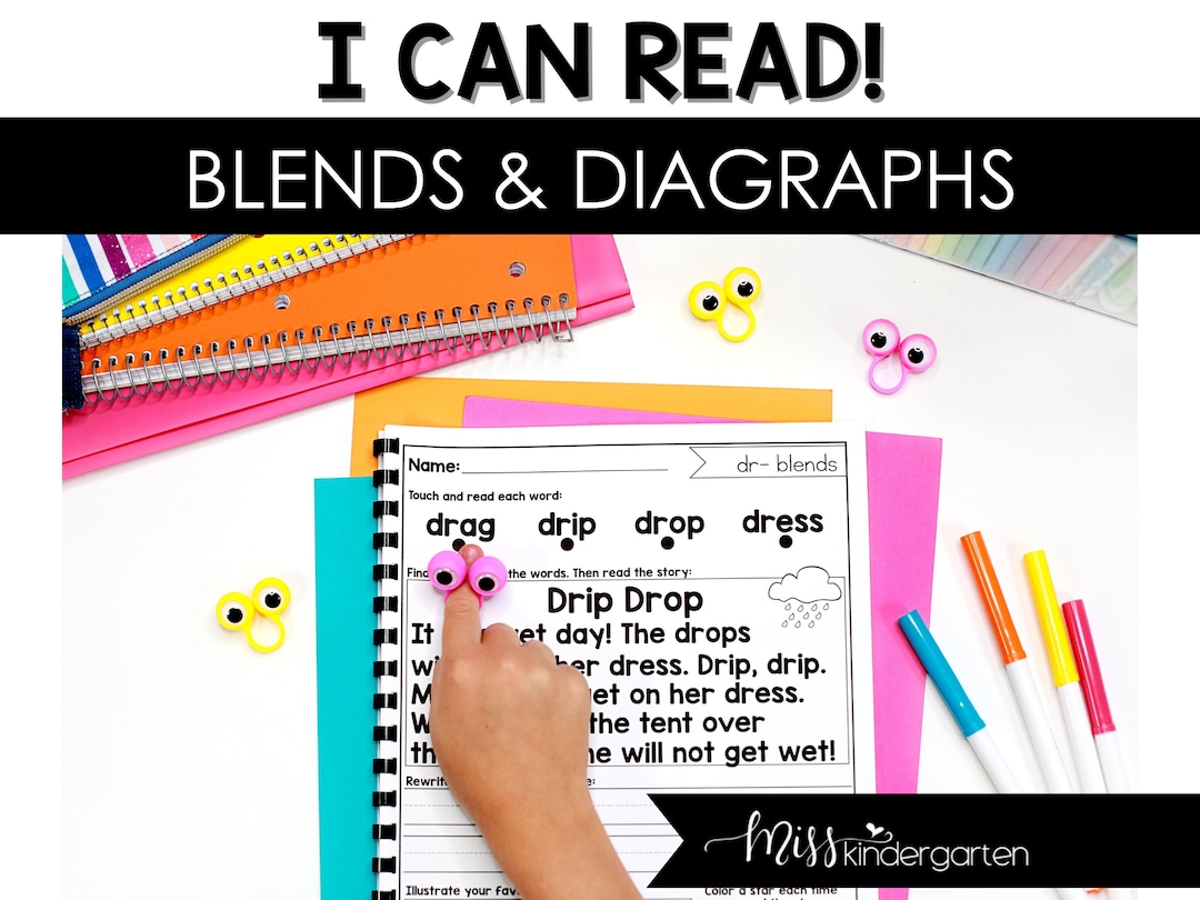 Blends Decodable Passages Short Vowel Blends & Digraphs Reading Fluency ...