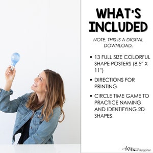 2D Shapes Posters and Rhymes | Kindergarten Math Printable Activities ...