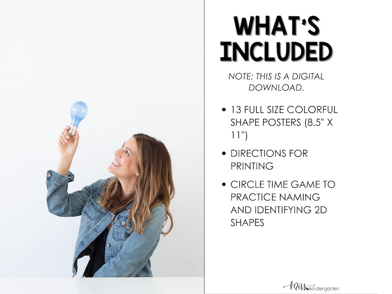 2D Shapes Posters and Rhymes | Kindergarten Math Printable Activities ...