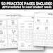 CVC Words Worksheets Decodable Sentences Fluency Practice Reading Short ...