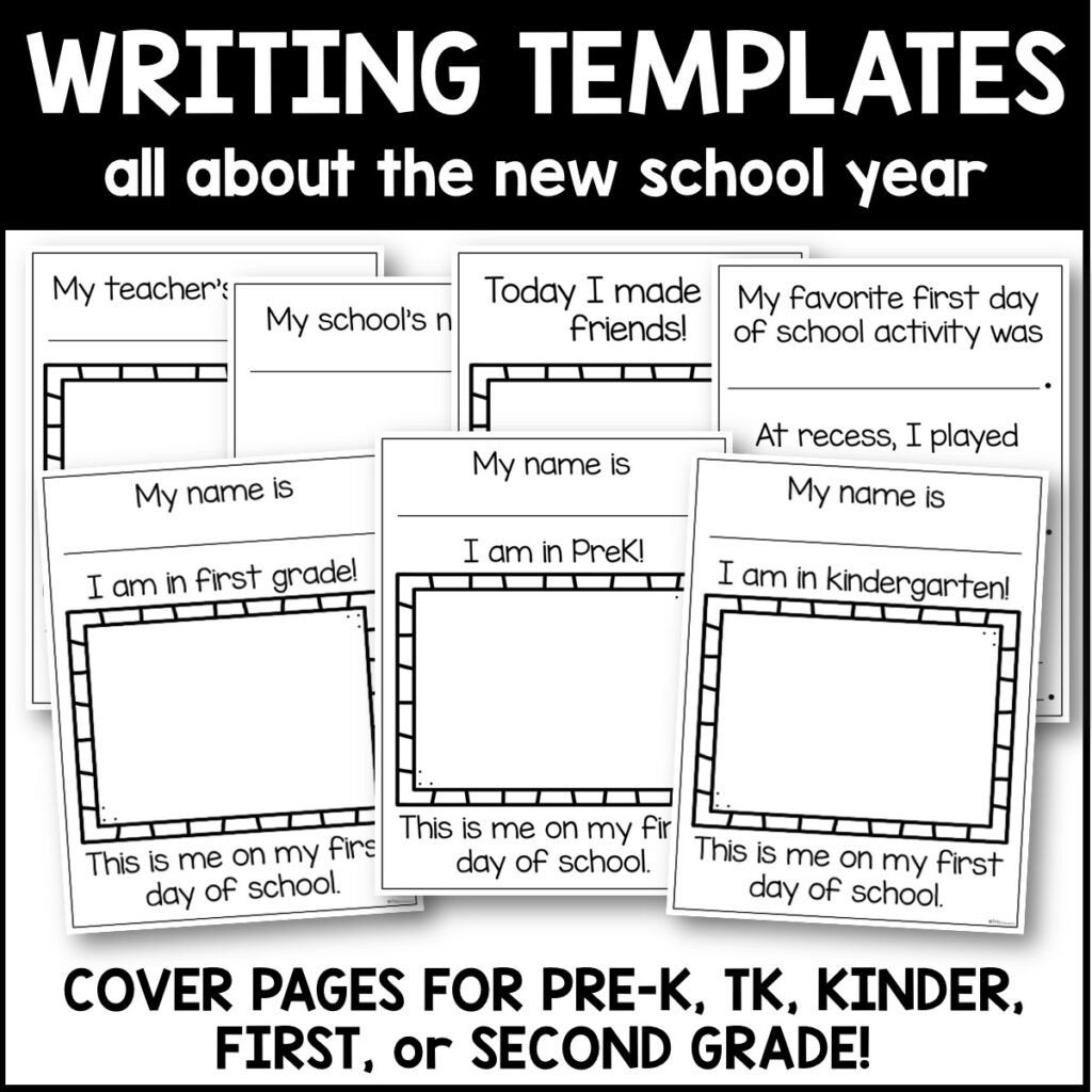 Printable First Day of School Craft | Pencil Craft | First Day of ...