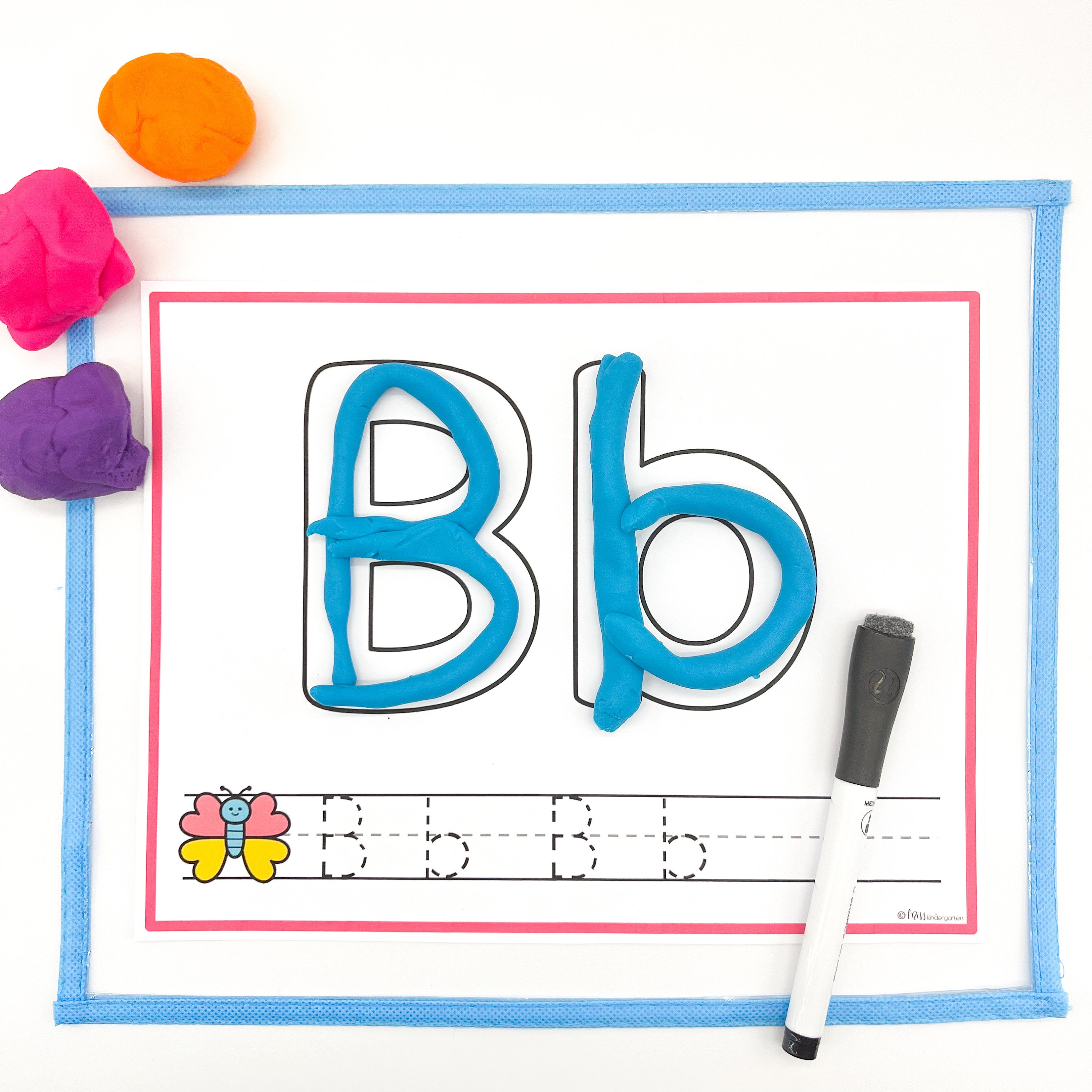 Printable Fine Motor Alphabet Playdough Mats - Etsy